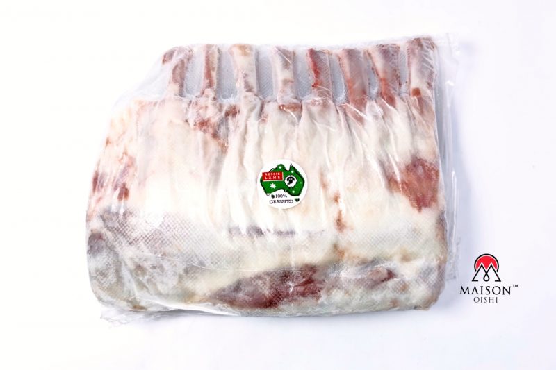 AUS Whole Frenched Lamb Rack (Fully Cleaned) - Maison Oishi